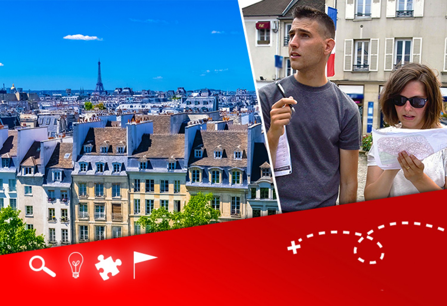 CITY RALLYE CHALLENGE - PARIS (1H30 - 2H30) - 6 À 32 PARTICIPANT...