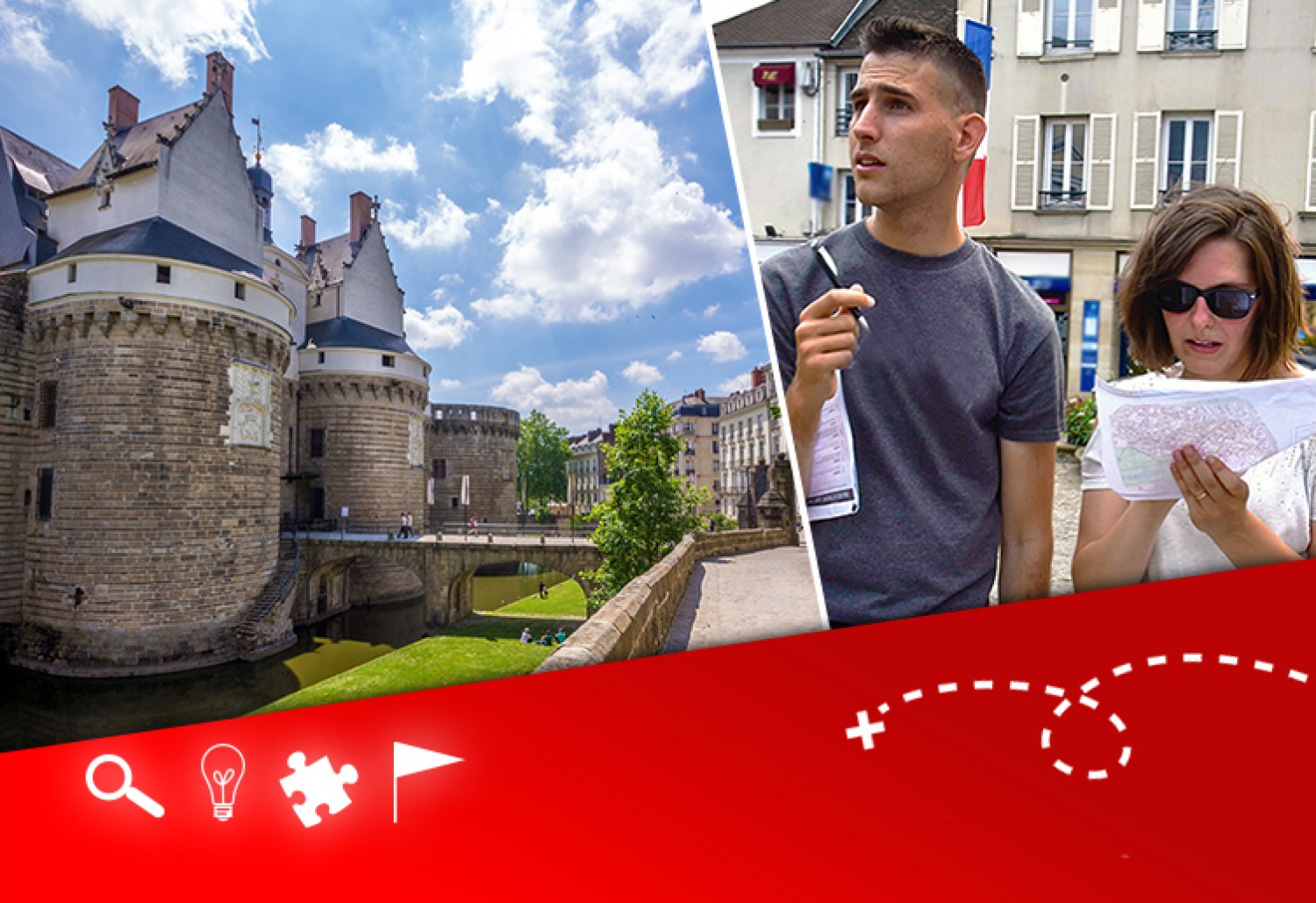 CITY RALLYE CHALLENGE - NANTES (1H30 - 2H30) - 6 À 32 PARTICIPAN...